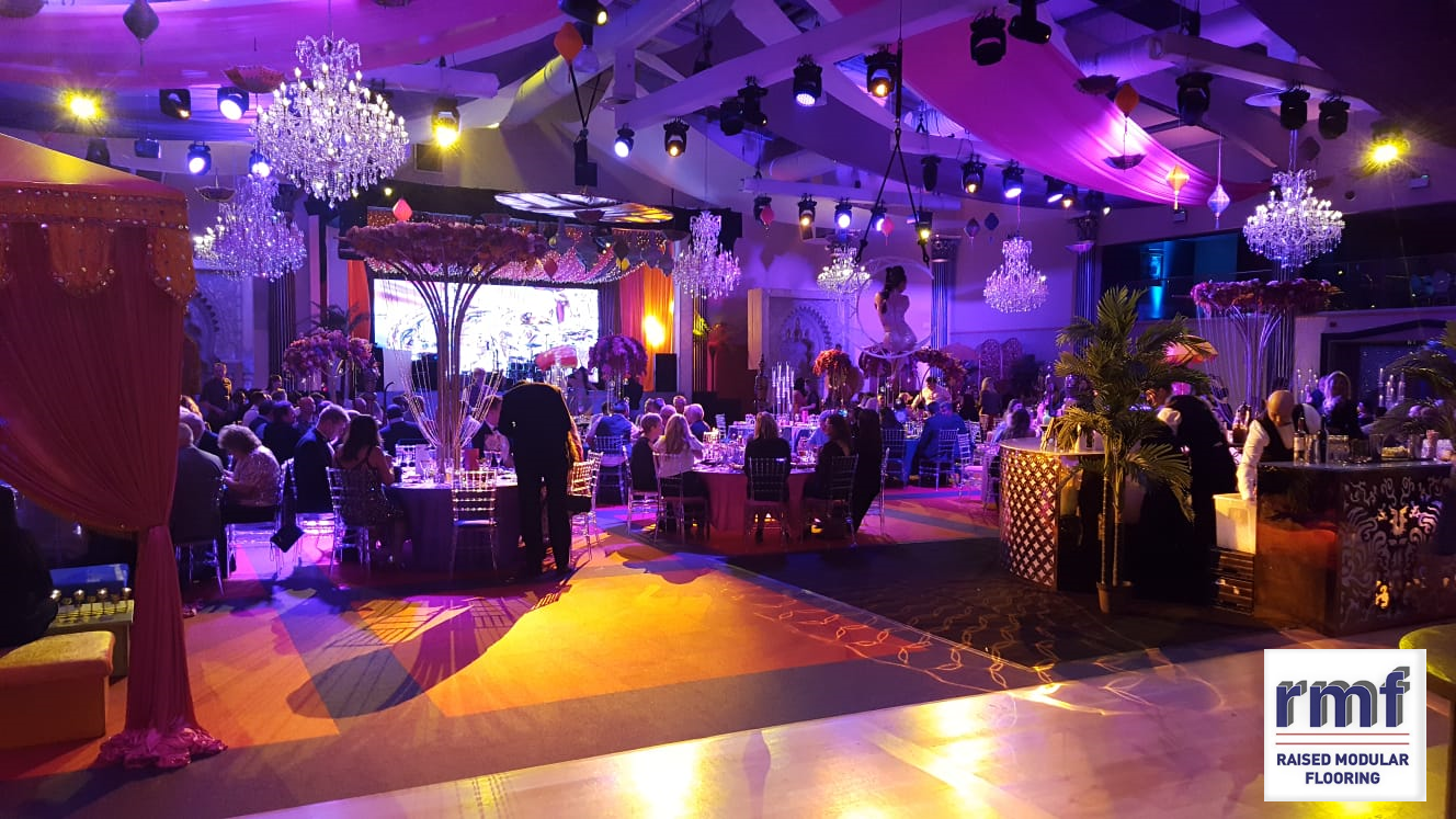 RMF goes festive! - RMF Raised Modular Flooring